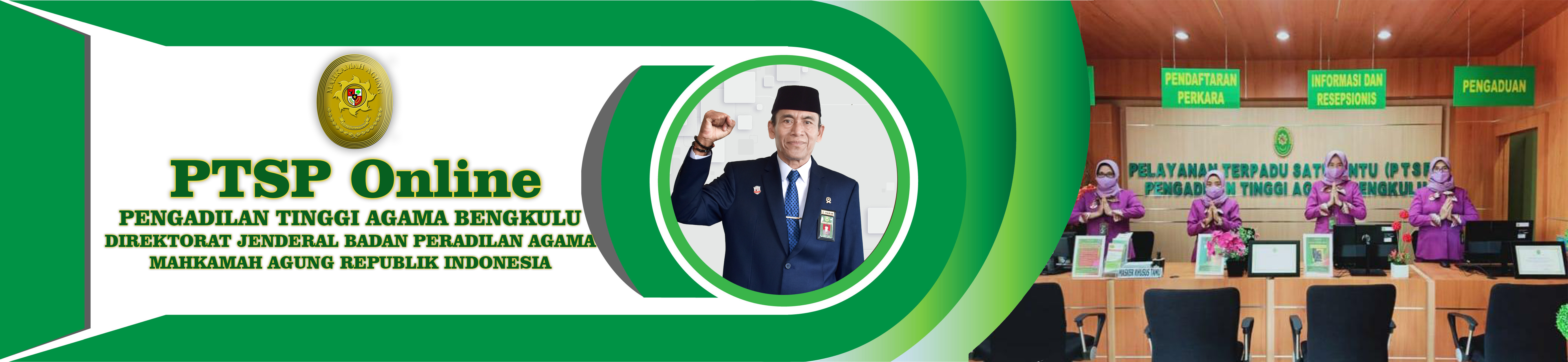 PTSP/Call Center/Bank Data Pengadilan Tinggi Agama Bengkulu Online